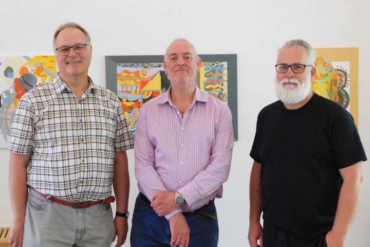 Ferry Project | News | Andrew Howison Exhibition Opened in Wisbech Gallery